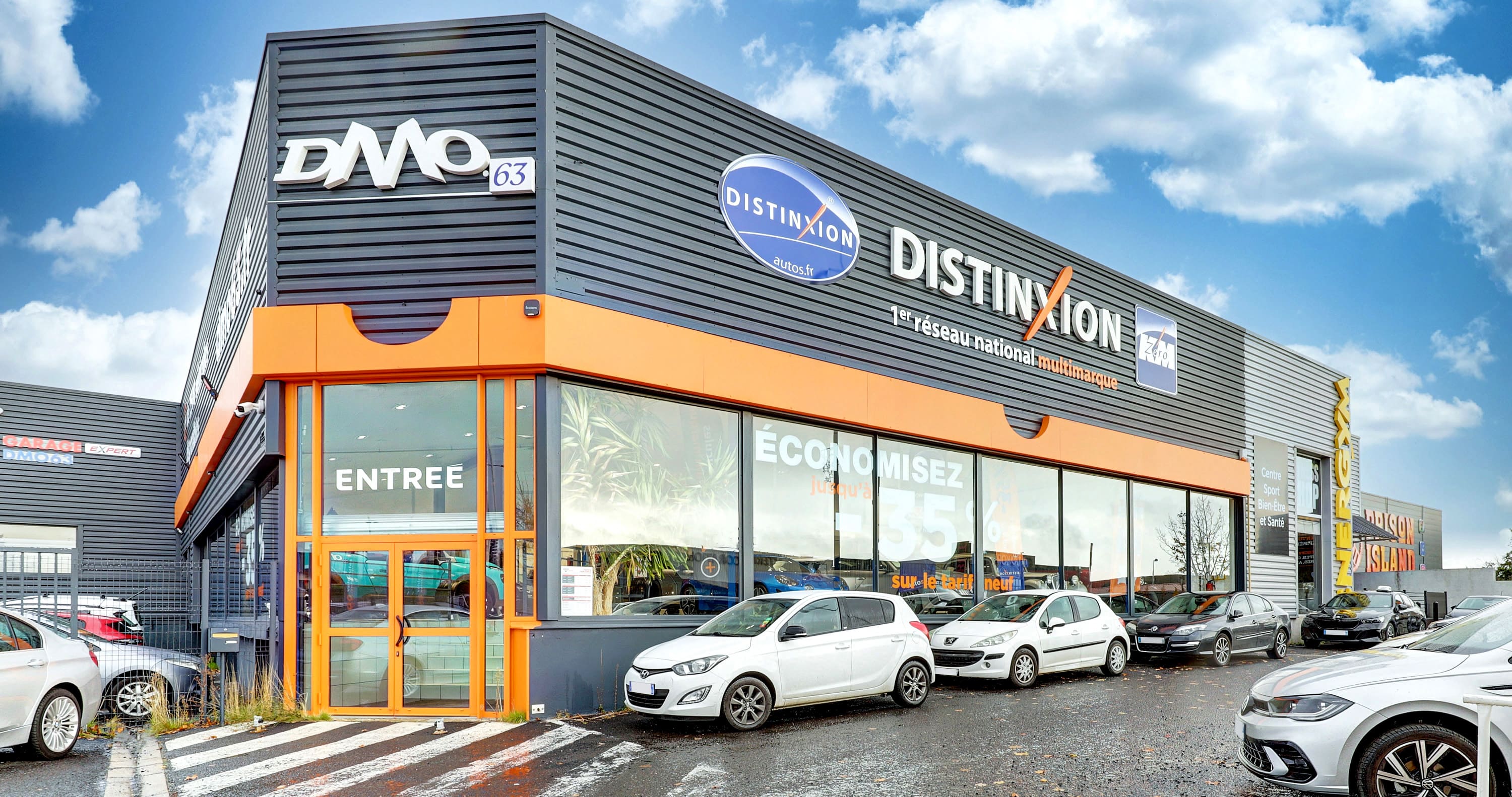 Concessionnaire automobile à Aubière - Vente de voitures d'occasion | Distinxion